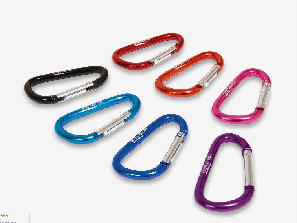 ELEMENTAL MINI CARABINER ASSORTED – Williams Outdoors