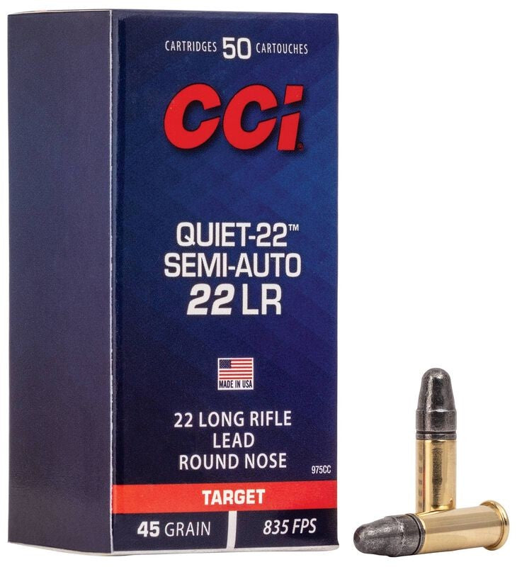 CCI QUIET SEMI-AUTO 835FPS 50PK – Williams Outdoors