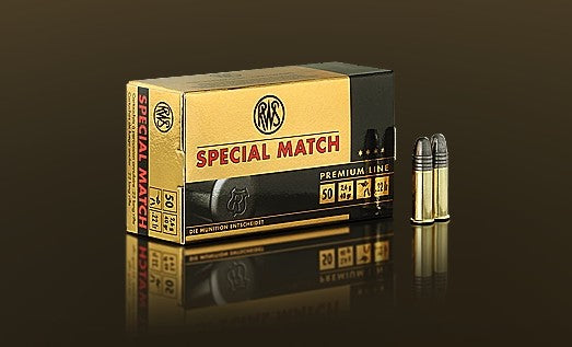RWS RIMFIRE AMMO SPECIAL MATCH .22LR – Williams Outdoors