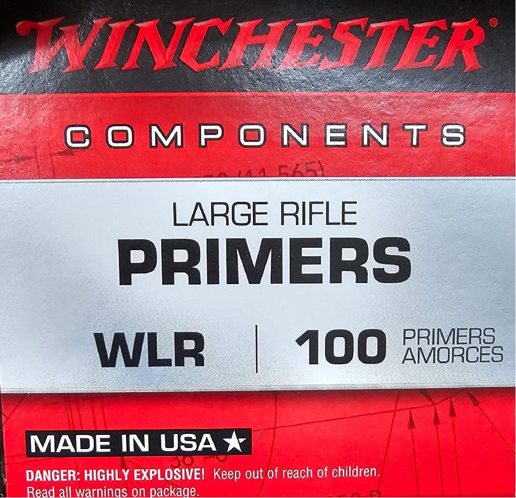 WINCHESTER LARGE RIFLE PRIMER (100) – Williams Outdoors